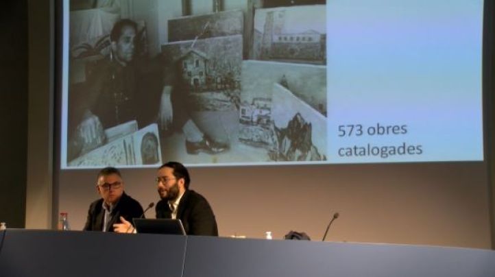 Sant Feliu presenta la recerca del catàleg raonat de l'artista Josep ...